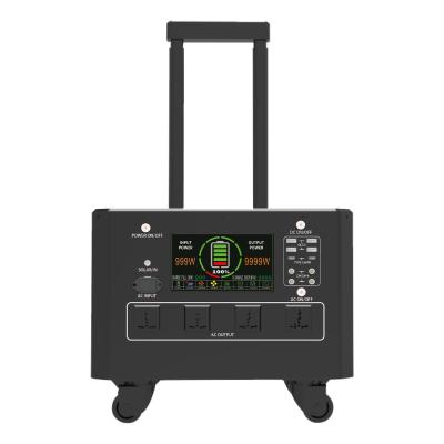 China 3300W 2304Wh Portable Power Station with Pure Sine Wave Inverter and Solar Charging Support for sale