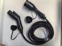 China Type 2 to SAE J1772 EV Charger Extension Cord 40A 240V AC with IP55 Rating for Universal Electric Vehicle Charging for sale