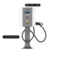 China 20-40kW DC Fast Charger with V2G Technology, IP54 Protection and 7-inch Touchscreen for Commercial EV Charging for sale