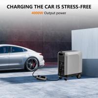 China 4000W Portable EV Charger with 2500 Cycle Life and 220V Output for Electric Vehicle Power Supply for sale