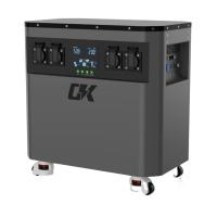 China 230V 3.6kW Portable Solar EV Charger Emergency Power Supply 7680Wh Battery for sale