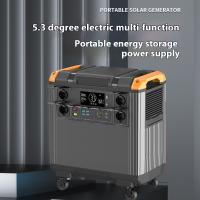China Factory Direct Portable T50 5376Wh LiFePO4 Power Station 3000W Pure Sine Wave EV Charger Solar Input for sale