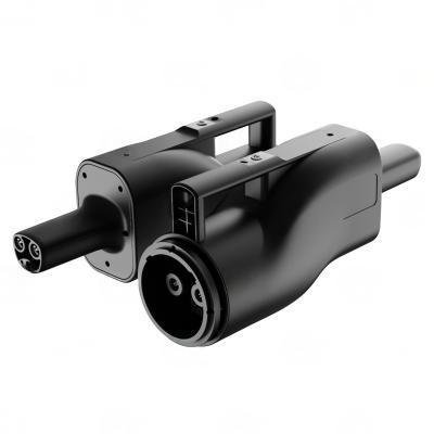 China CHAdeMO to Tesla Adapter with 250A 1000V DC Capacity for Model 3/Y/S/X NACS Charging for sale