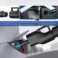 China CHAdeMO to Tesla Adapter with 250A 1000V DC Capacity for Model 3/Y/S/X NACS Charging for sale