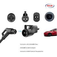 China CHAdeMO to Tesla Adapter with 250A 1000V DC Capacity for Model 3/Y/S/X NACS Charging for sale