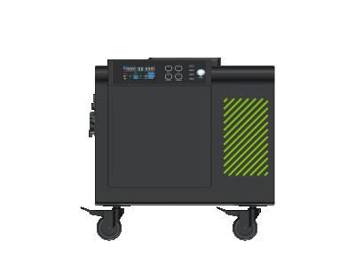 China 5000W 10240Wh LiFePO4 Portable Power Station with Hybrid Solar Charging for sale