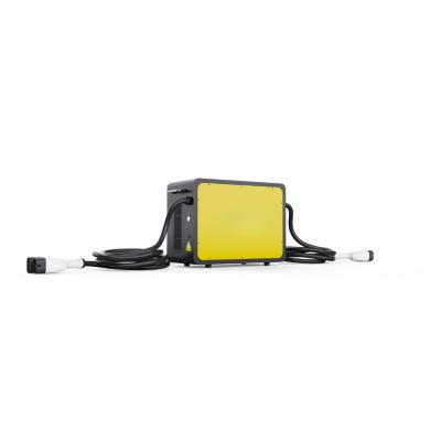 China 20kW Portable V2V EV Charger 30kg Dual Cable Multi-Connector Fast Rescue for sale