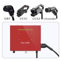 China OCPP 1.6J Smart Wall-mounted DC EV Charger 20 kW IP54 Waterproof with RFID CCS2 for sale