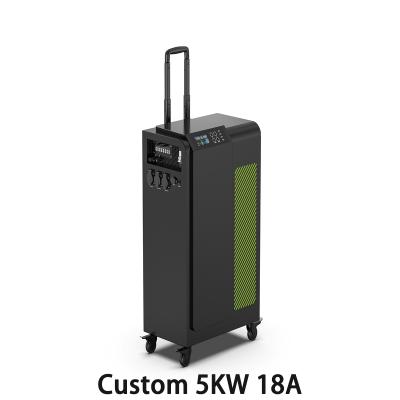 China Custom 5KW 18A Portable EV Charger CCS Type 1 AC 200-240V for sale