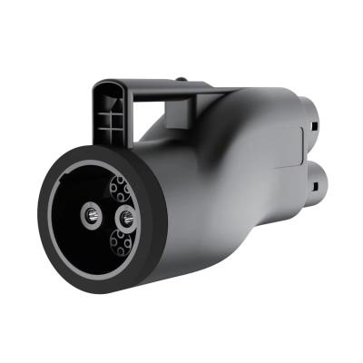 China CHAdeMO to CCS2 Adapter 125A 1000V DC Fast Charging Plug for EV Chargers for sale