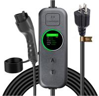 China Portable Type2 EV Charger 8-32A Adjustable Current IP66 Color Screen with Temperature Control for sale