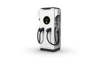 China 60-240kW DC Fast Charging Station 7-inch Touchscreen IP55 EV Charger for sale