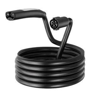 China J1772 to NACS Level 1 Charger Extension Cord for Tesla - 40A AC 240V with IP54 Waterproof Rating for sale