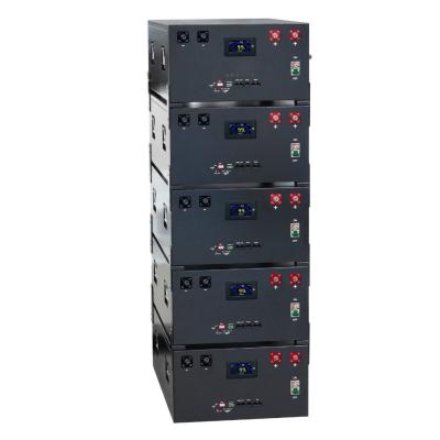 China HJ51.2V-314RT 16kWh LiFePO4 Solar Battery 6000 Cycles 200A Discharge Home Energy Storage for sale