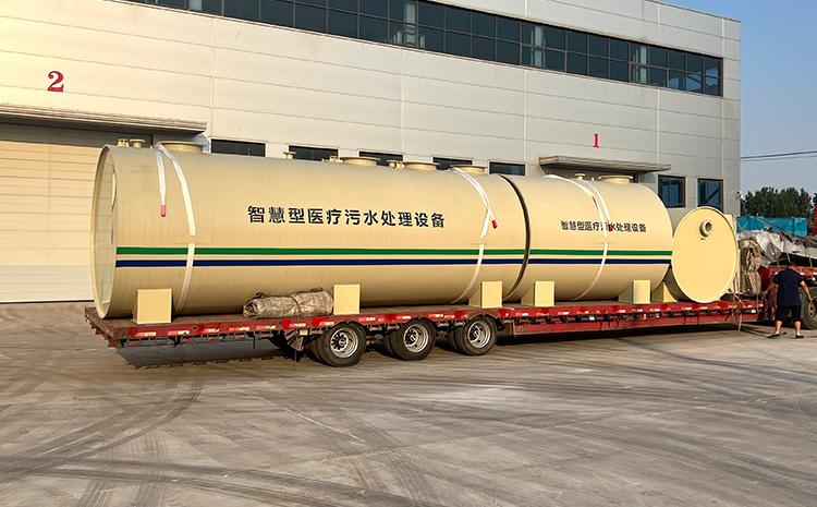 Buried PP integrated hospital wastewater treatment equipment
