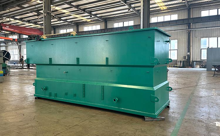 Coated flotation treatment unit manufactured for industrial wastewater service