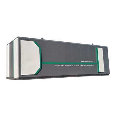 China Hotel Or Nongjiale Integrated Waste Water Treatment Equipment Anti Corrosion for sale