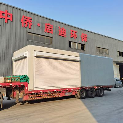 China Integrated Rural Modular Wastewater Treatment Plant Carbon Steel Anti Corrosion for sale