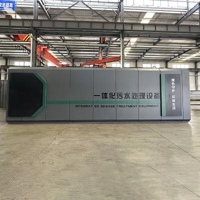 China Customized Integrated Sewage Treatment Equipment for Corrosion Prevention Industrial Water Treatment Plant for sale