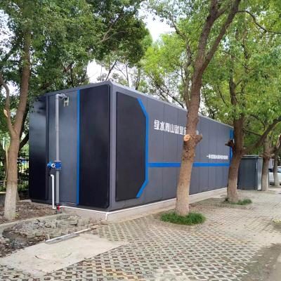China Rural Village Integrated Sewage Treatment Wastewater Purification Equipment STP WWTP ETP  Manufacturer for sale