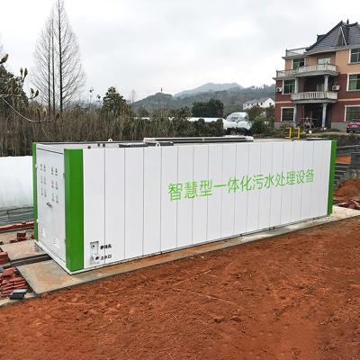 China Automated Integrated Waste Water Treatment Equipment With Carbon Steel Anti Corrosion And Modular Expansion for sale