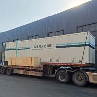 China Easily Transportable And Relocatable PLC Controlled Automation Containerized Sewage Treatment Plant with 39.97m² Floor Space for sale