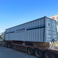 China Containerized Sewage Treatment Plant with 39.97m² Floor Space and Activated Sludge Process for sale