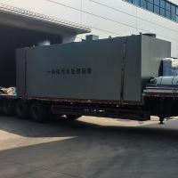China Domestic Sewage Treatment Plant Easy Maintenance Packaged， Automatic Control Modular ，High Efficiency for sale