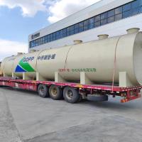 China PP Integrated MBR Sewage Treatment Plant for High Standard Reuse, 50-500 m3/d Compact for sale