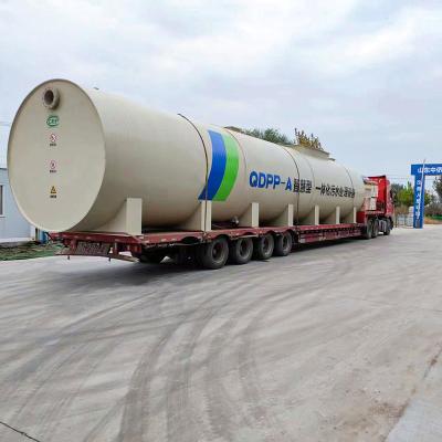 China PP Integrated MBR Sewage Treatment Plant for High Standard Reuse, 50-500 m3/d Compact for sale