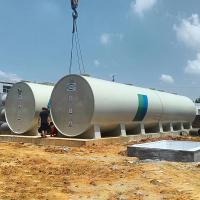 China Buried Type Sewage Treatment Plant Equipment Sludge Dewatering System for sale