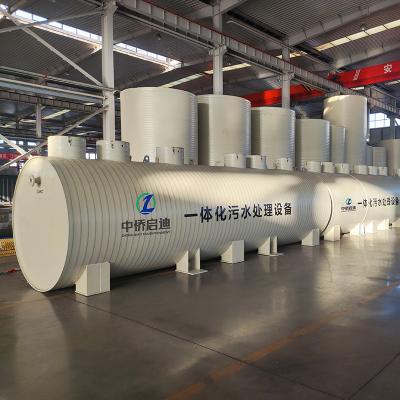 China PP Domestic Wastewater Treatment Equipment , Energy Saving Low Noise Water Purification System with Stable Discharge Standard for Global Sewage Trea for sale