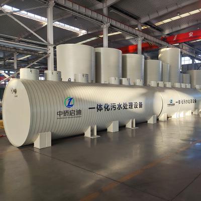 China 50-500m³/D  PP Material Integrated Domestic Sewage Treatment Equipment Design, Production, Installation, After-Sale One-Stop Service for sale