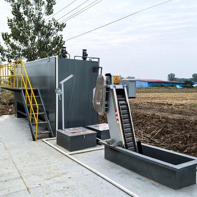 China Mechanical Grille with Automatic Grid Cleaning Anti Clogging Design for Sewage Solid Liquid Separation for sale