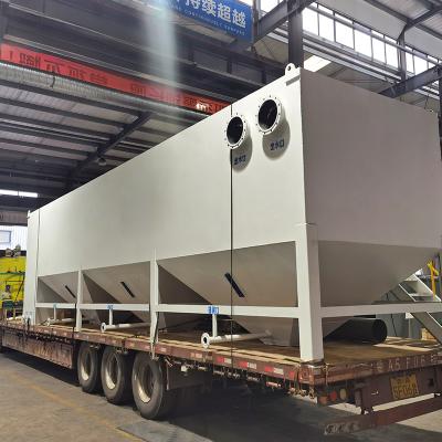 China Coagulation Sedimentation Tank For Sewage Treatment Inclined Tube With PAC And PAM Dosing System for sale
