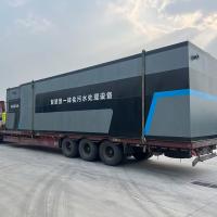 China MBR AO Integrated Sewage Treatment Equipment with AO Biochemical Process and MBR Membrane Filtration for Full-Automatic Intelligent Operation for sale