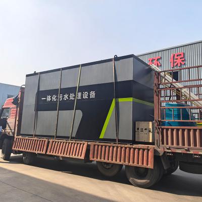 China High Efficiency Integrated Sewage Treatment Equipment for Residential Village Hotel and Small Community Domestic Sewage Purification for sale
