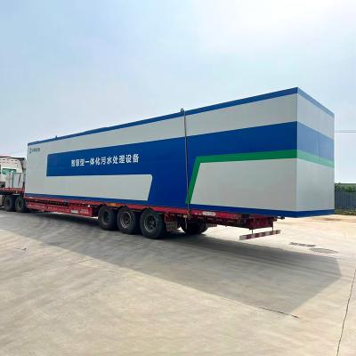 China Customized Integrated Sewage Treatment Equipment with 70 m³/d Capacity High Efficiency for sale