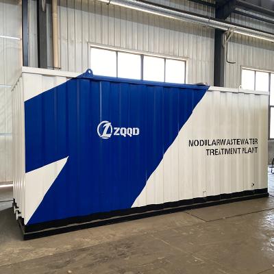 China Containerized MBR Integrated Sewage Treatment Plant Zhongqiao Enlightenment for sale