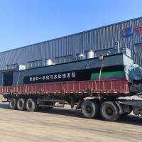 China Fully Automatic Integrated Wastewater Treatment Equipment with PLC Control and Compact Design for Domestic Sewage for sale
