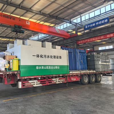 China Fully Automatic Integrated Wastewater Treatment Plant Compact Design Zhongqiao Enlightenment for sale