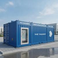 China Containerized Sewage Treatment Plant Easily Transportable with Compact 39.97m² Modular Sewage Treatment System for sale