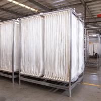 China Industrial MBR Membrane and Membrane Bioreactor Membrane with 15m2 Membrane Size, 20-40 L/m²/h Flux Rate, and 0.1 μm Filtration Pore Size for sale