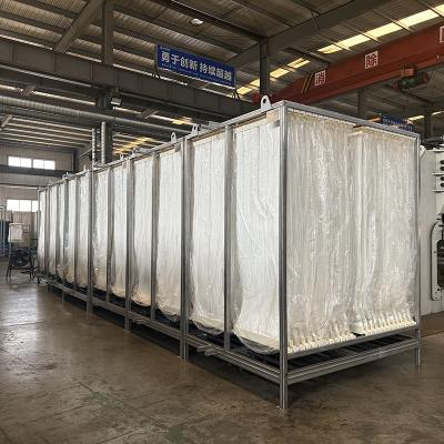 China Anti-Fouling PVDF Hollow Fiber MBR Membrane Module with 0.1 Micron Filtration Precision and Outside-In Suction for Wastewater Treatment for sale