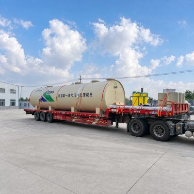 China Customizable Wastewater Treatment Plant with 70 m³/d Capacity hospital  pp sewage treatment equipment for sale