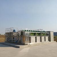 China Flat Plate Integrated Wastewater Treatment Equipment Box Prefabricated Sewage Treatment Plant for sale