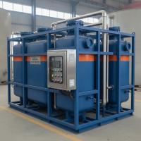 China Compact Wastewater Treatment Plant with 70 m³/d Capacity and Customizable Color for Industrial Water Treatment for sale