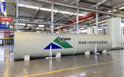 China PP Integrated Sewage Treatment Plant 10-500 m3/d Corrosion Resistant Packaged Wastewater System for Remote Sites for sale