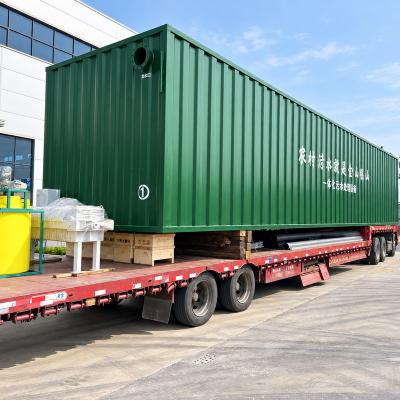 China Modular Integrated Sewage Treatment Equipment with Chaos Cloud IoT Platform for sale