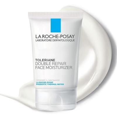 China OEM Toleriane Daily hydration Facial Cream Moisturizer With Ceramide Niacinamide for sale